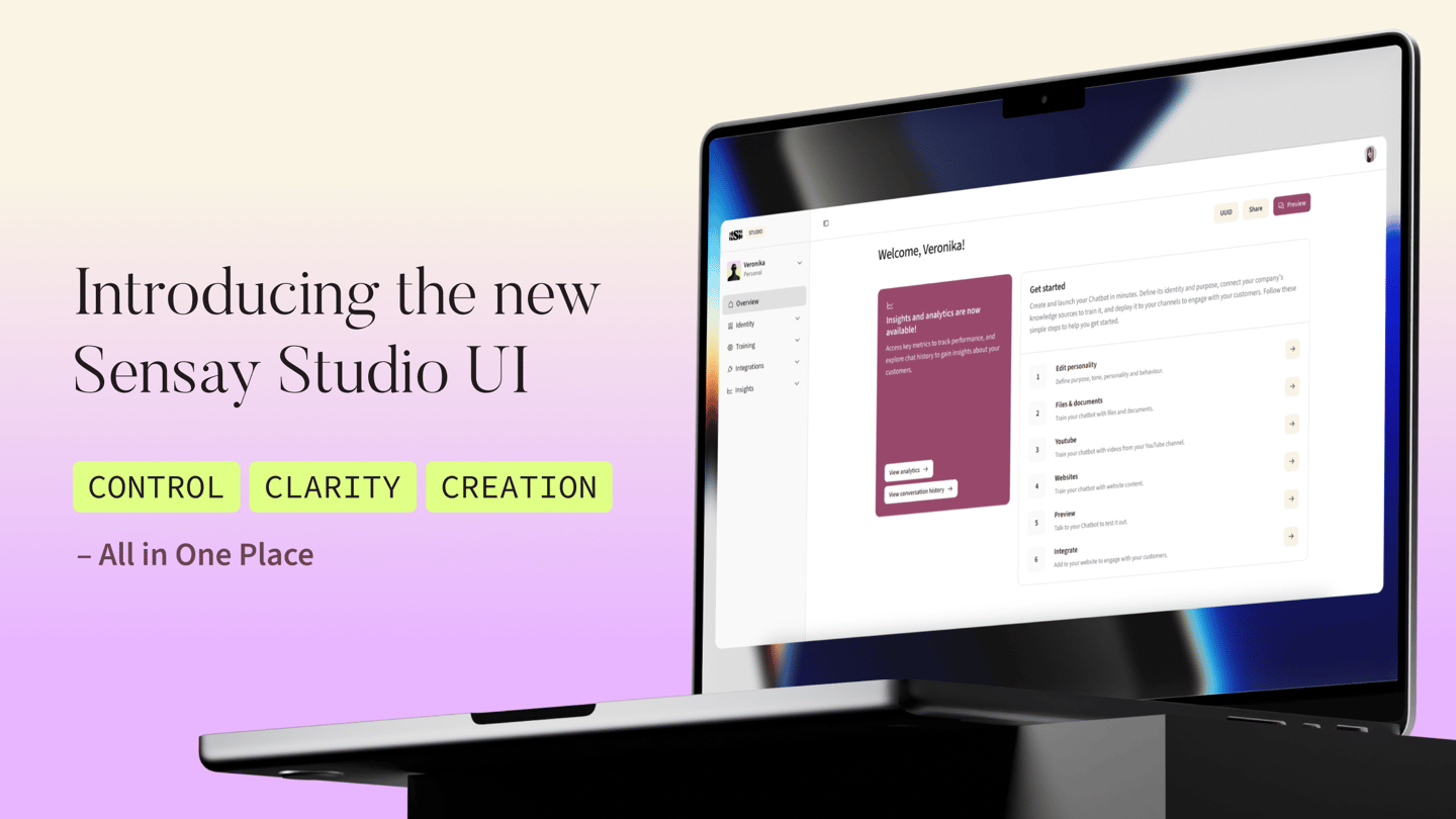 Introducing the All-New Sensay Studio